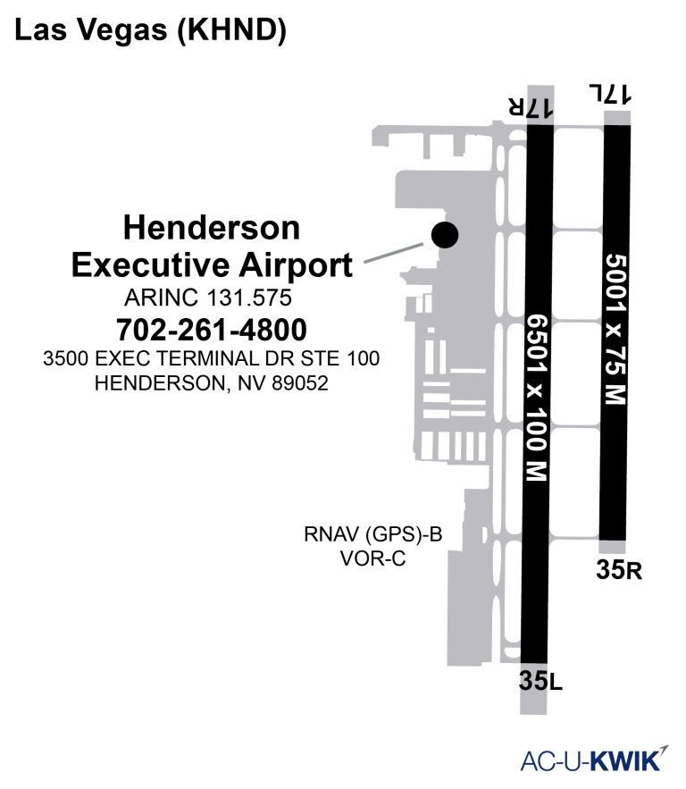 Henderson Executive Airport - Las Vegas - Air Elite